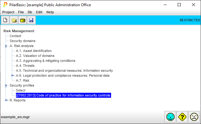 Security profiles (EVL) - Help
